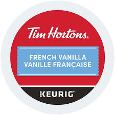COFFEE-K CUP TIM HORTONS FRENCH VANILLA-13114 24/BX