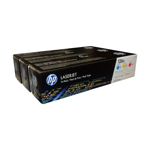 HP CF341A (126A) Combo Pack Color Original Toner Cartridge - Cartouches ...